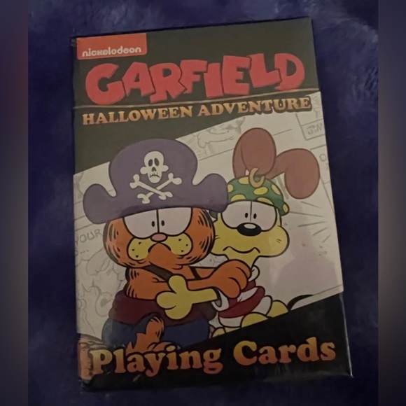 Nickelodeon | Games | Garfield Halloween Adventure Playing Cards | Poshmark